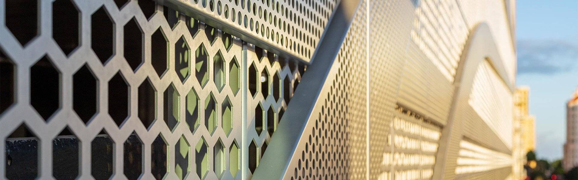 Perforated Aluminum Cladding